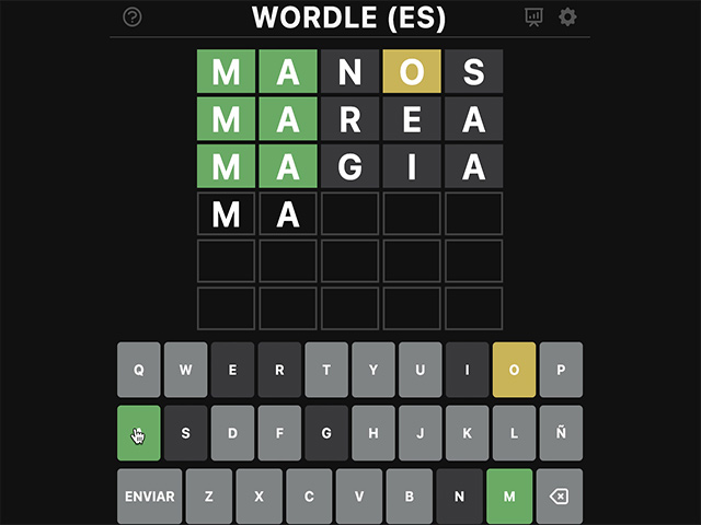 WORDLE ESPAÑOL online game | POMU Games