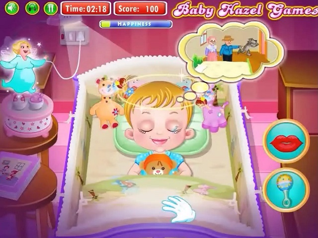 BABY HAZEL BED TIME online game | POMU Games