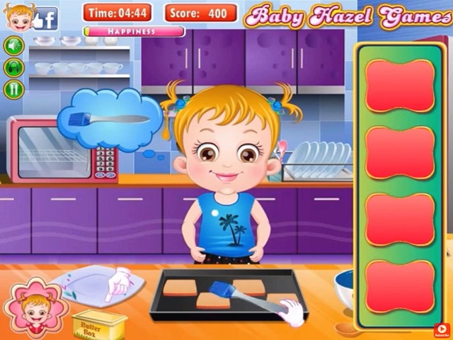 BABY HAZEL COOKING TIME online game | POMU Games